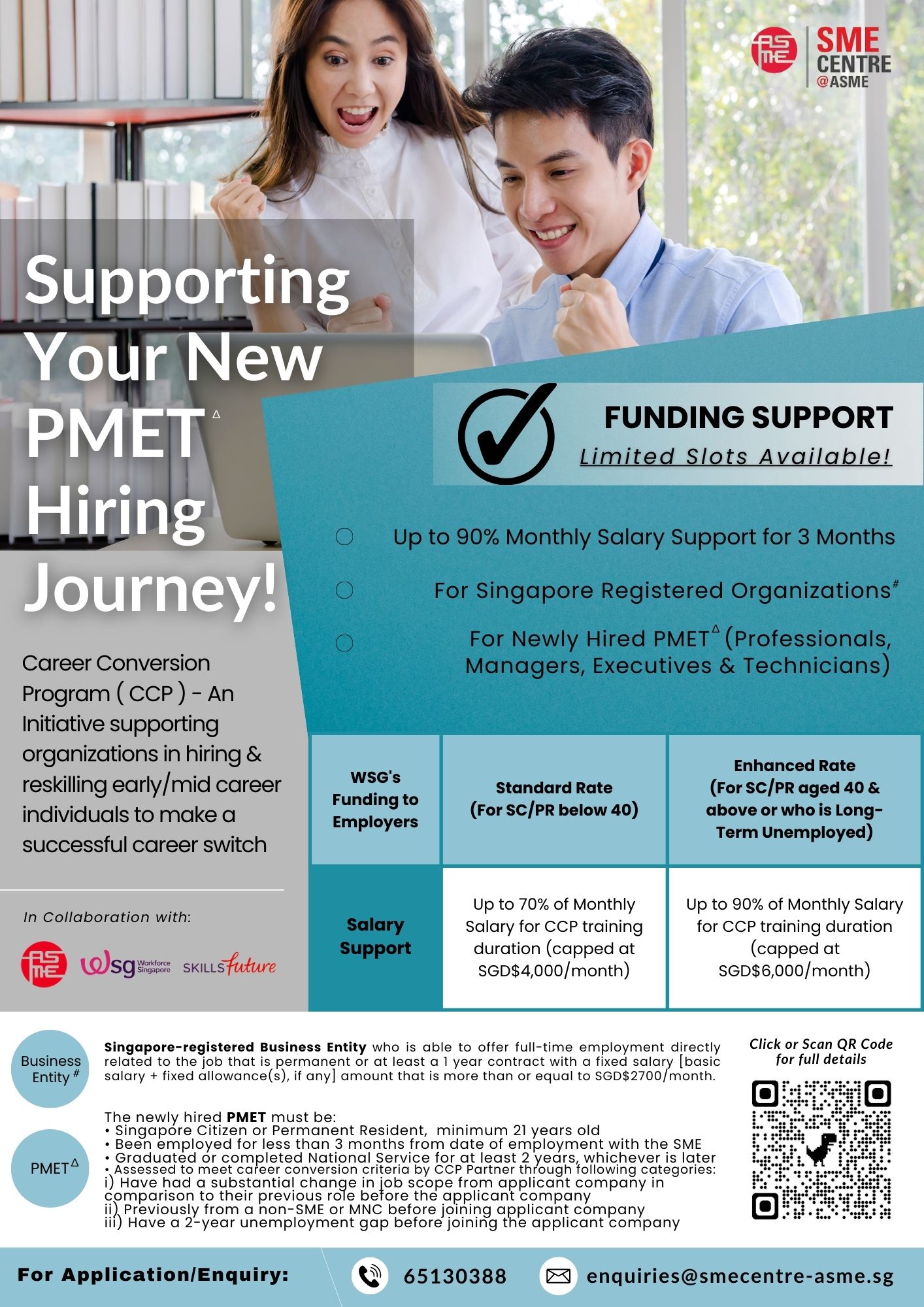 Career Conversion Programme - SME Centre@ASME I A partner in your ...